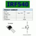 Irf540 Pinout- Working Principle, Features, and Applications – Alumina PCB