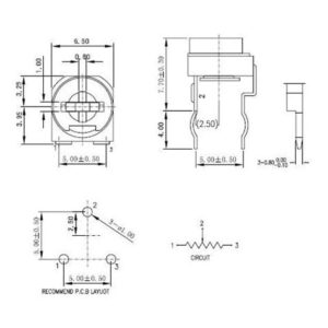 Trimpot Pinout: Understanding the Features, Uses, and Configuration ...